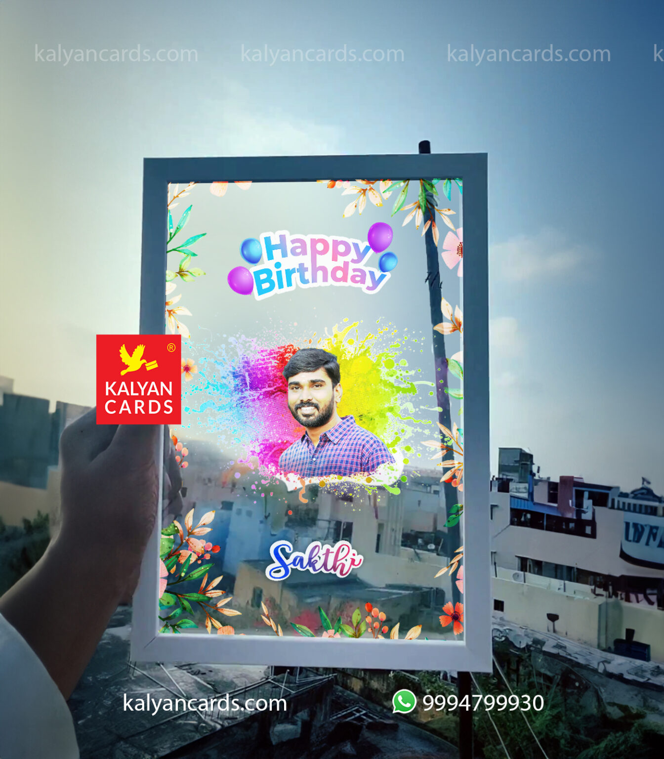 Transparent Clear Acrylic with UV Frame